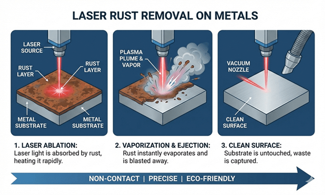 Laser Rust Removal Solutions | Industrial Laser Cleaning Machine